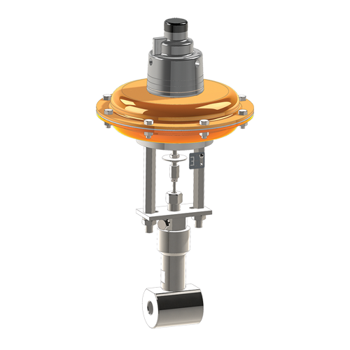 8000 Series Control Valve with Bellows Stem Seals | LowFlow Valve